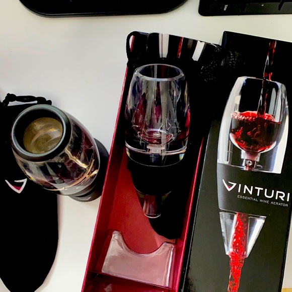 Vinturi | Dining | Vinturi Essential Wine Aerator W 2nd Glass Aerator ...